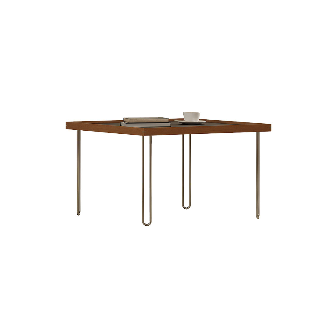 Hokku Designs Wood Coffee Table with Raised Edges | Wayfair