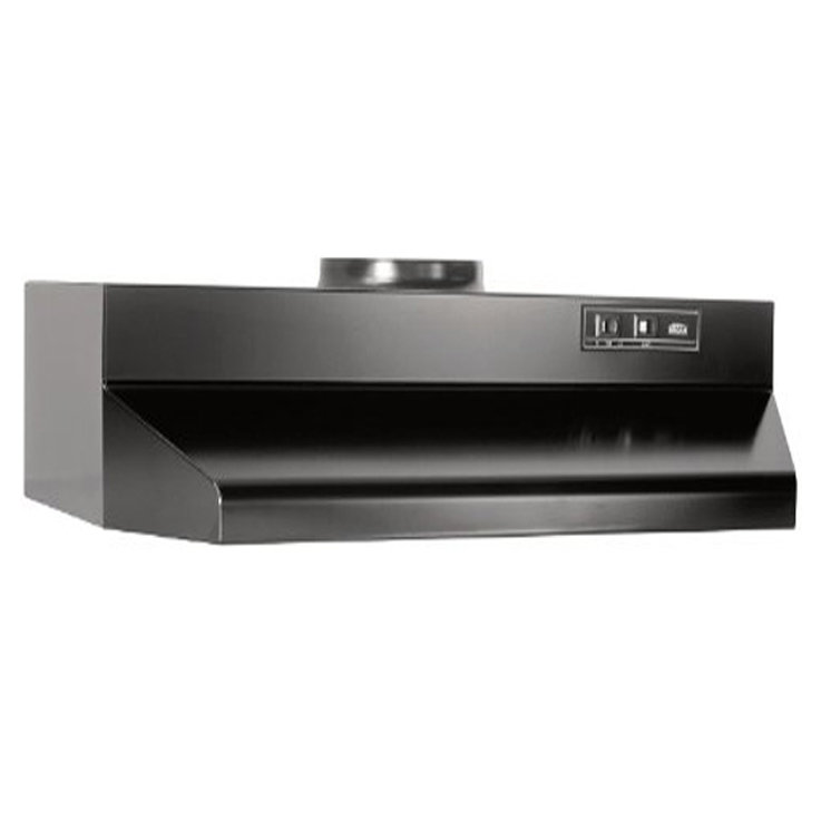 Broan NuTone 30" Steel 190 CFM Ducted (Vented) Under Cabinet Range Hood ...