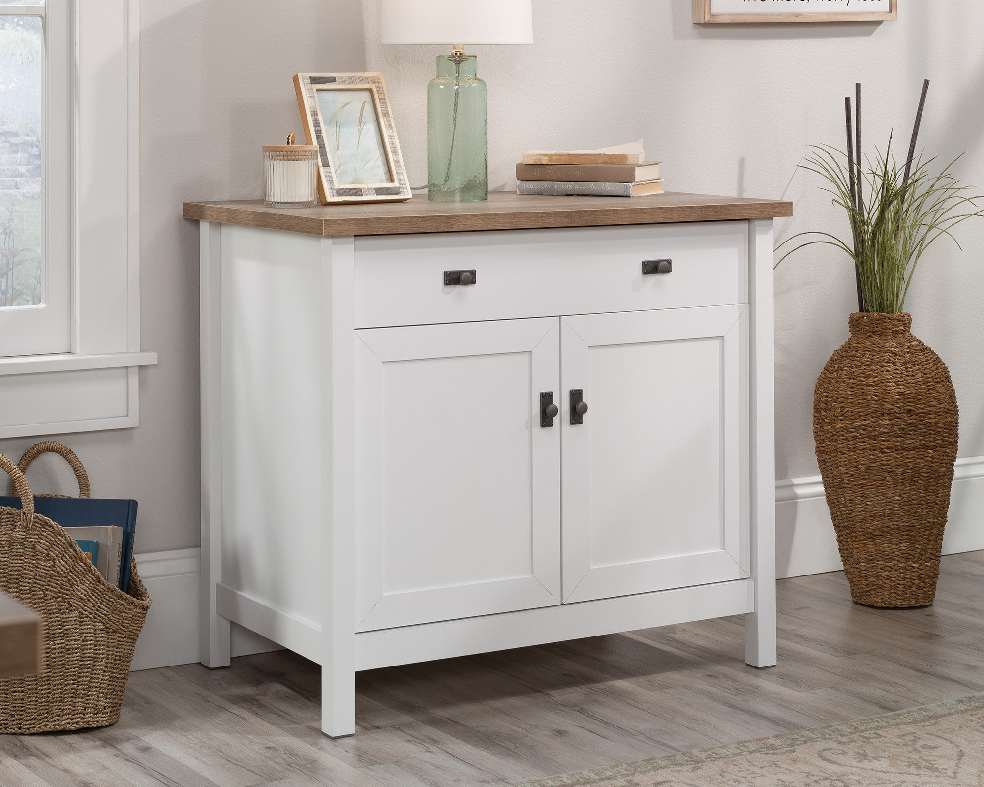 Sauder 1 - Drawer Storage Cabinet | Wayfair