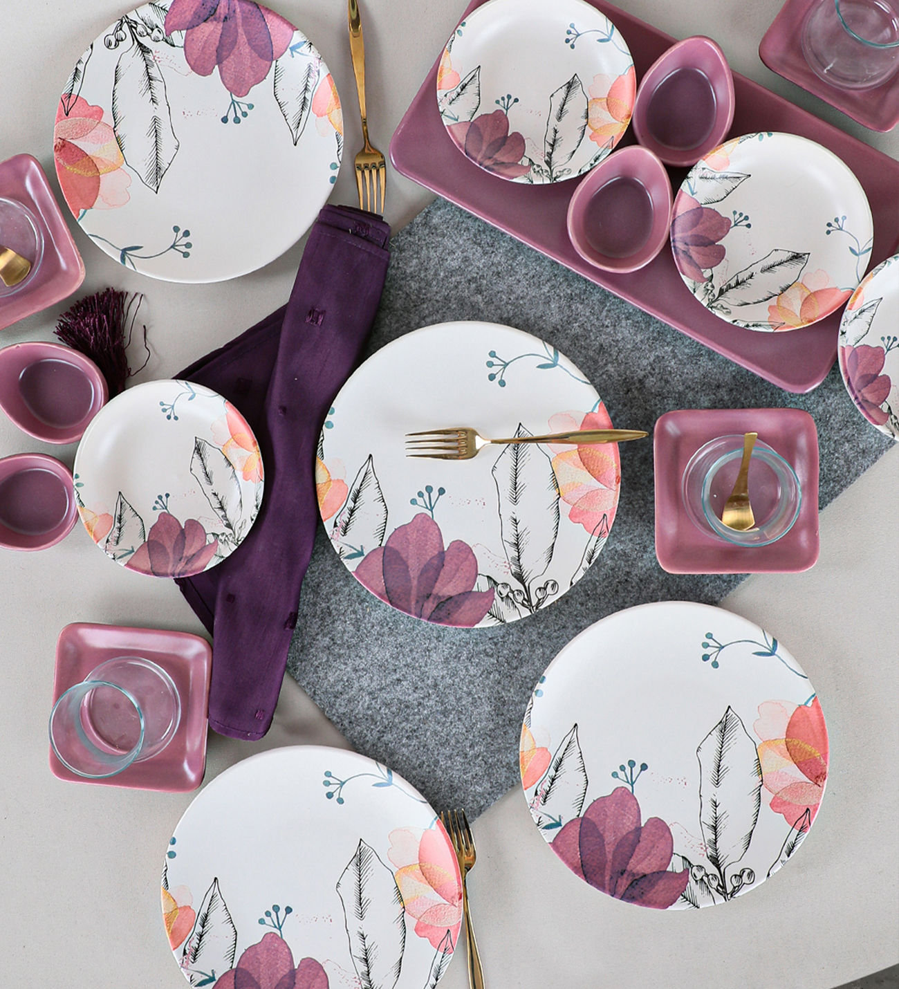 East Urban Home Moriah 21 Piece Dinnerware Set, Service for 4 | Wayfair