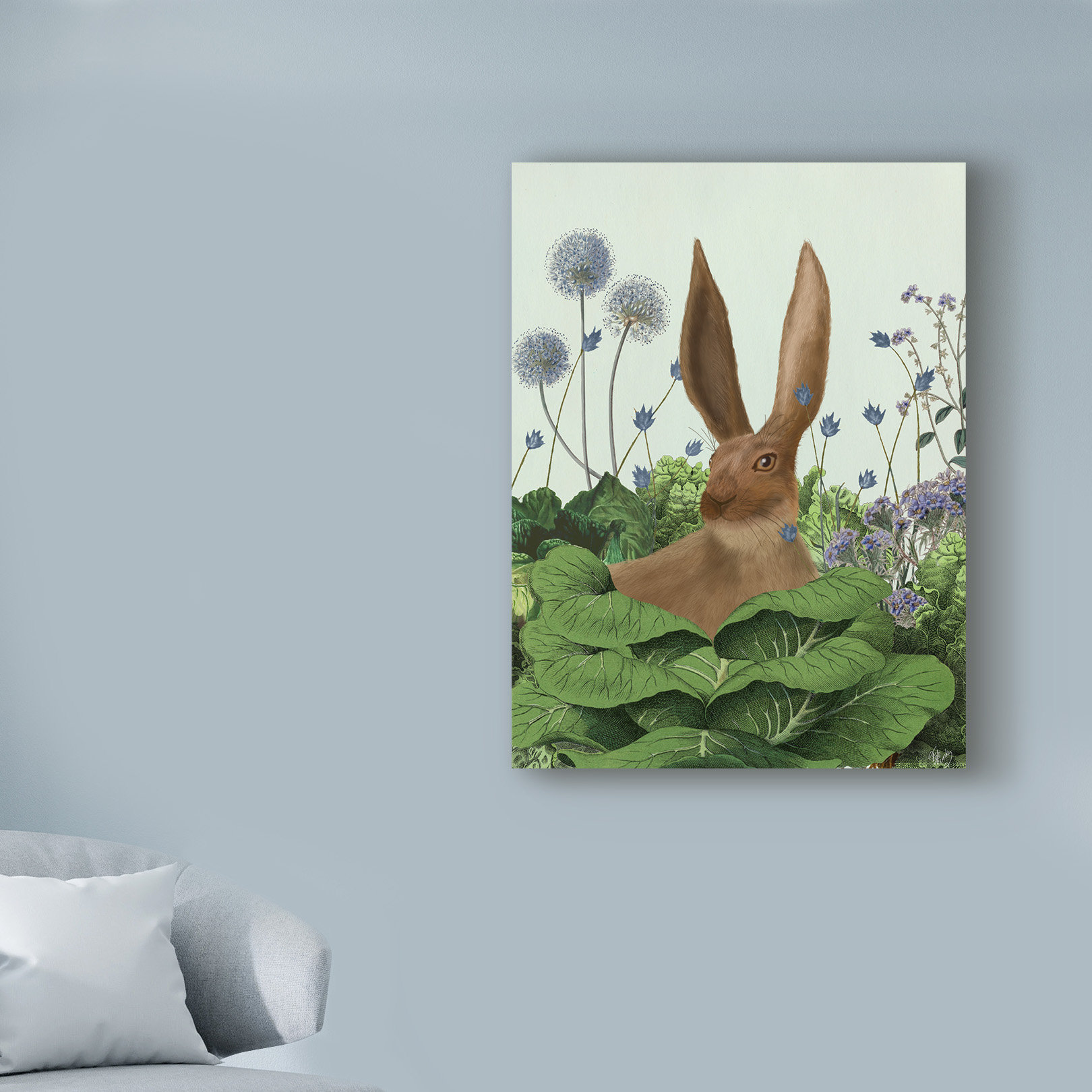 August Grove® 'Cabbage Patch Rabbit 5' Graphic Art Print on Wrapped ...
