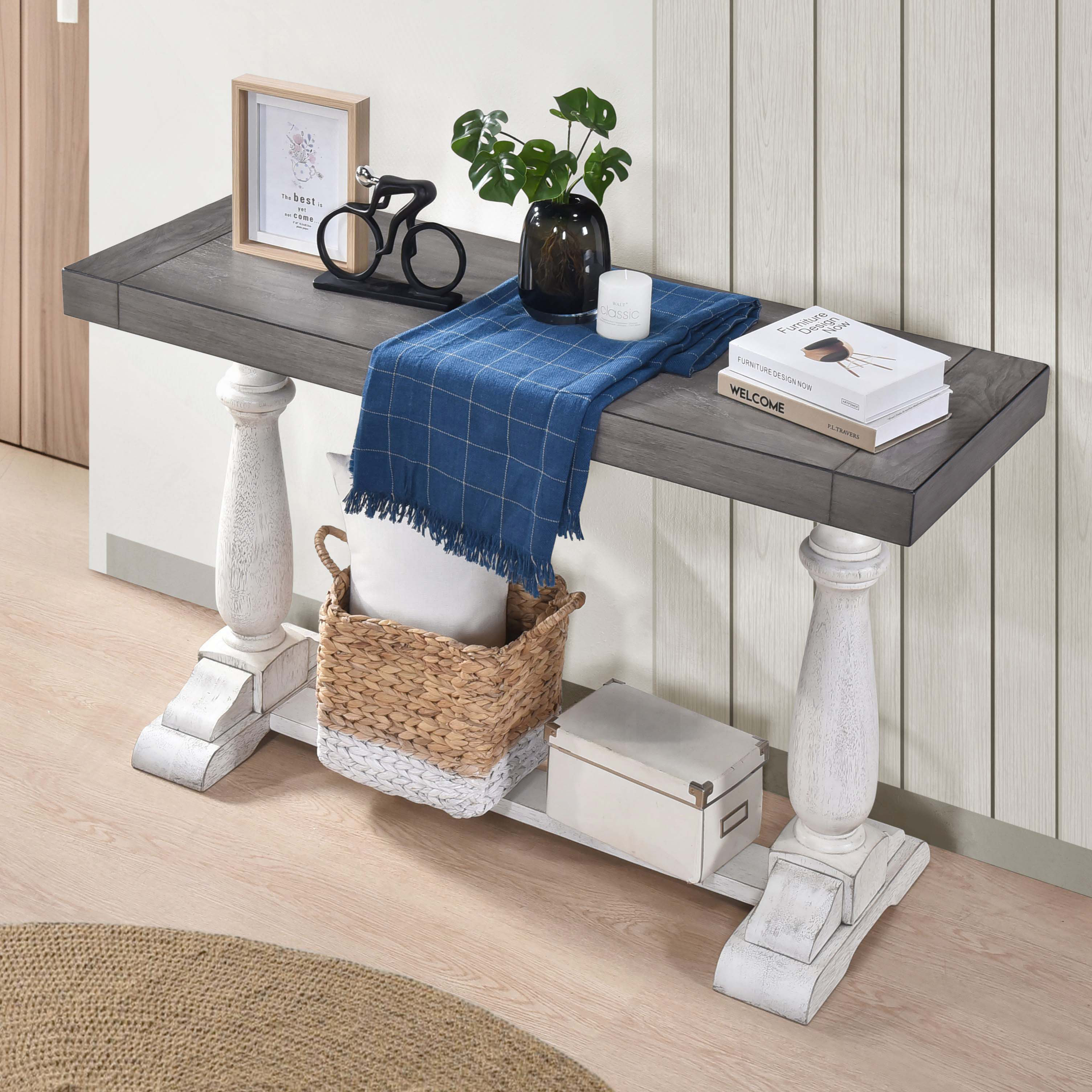 Ophelia & Co. Farmhouse Sofa Console Table | Wayfair