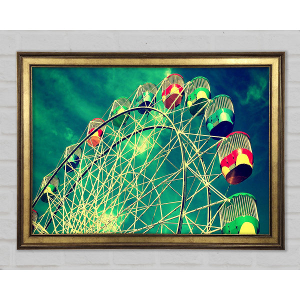 Brayden Studio Ferris Wheel 4 - Single Picture Frame Art Prints ...