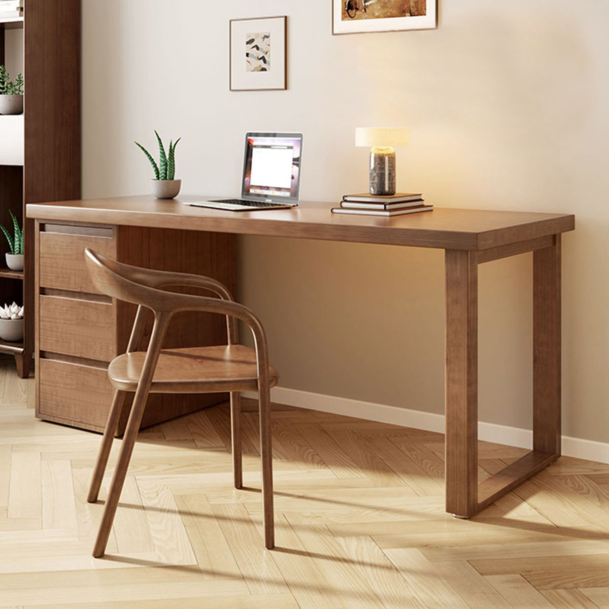 Corrigan Studio 2 Piece Rectangular Desk Office Sets - Wayfair Canada