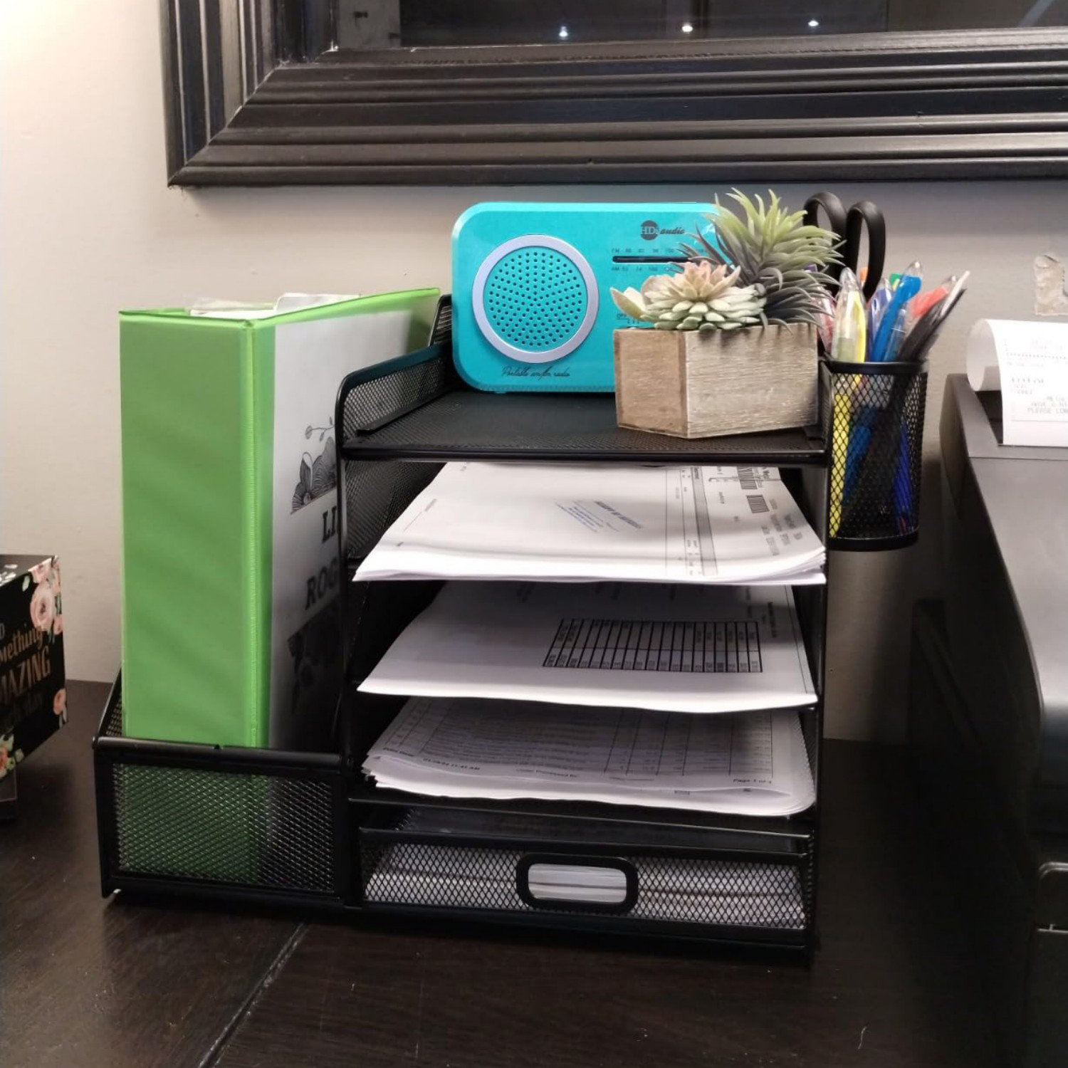 NIHAISHI 5-Tier Paper Letter Tray Organizer - Wayfair Canada