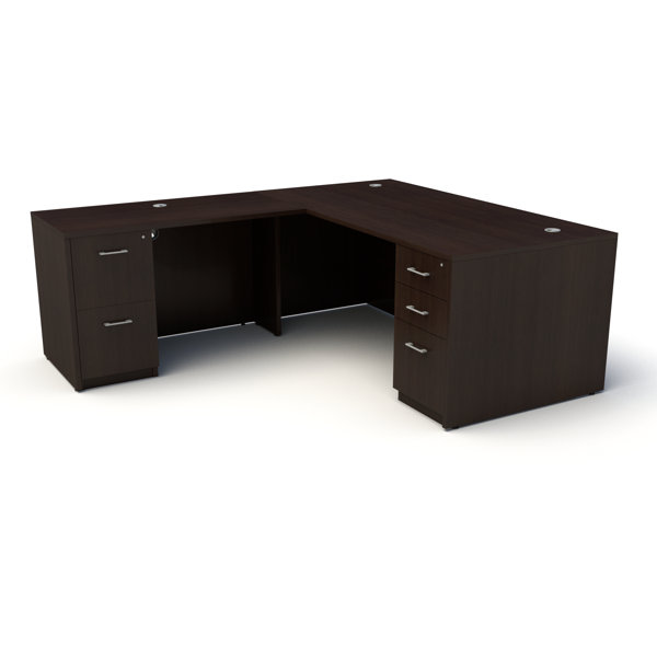 Compel L-Shape Desk | Wayfair