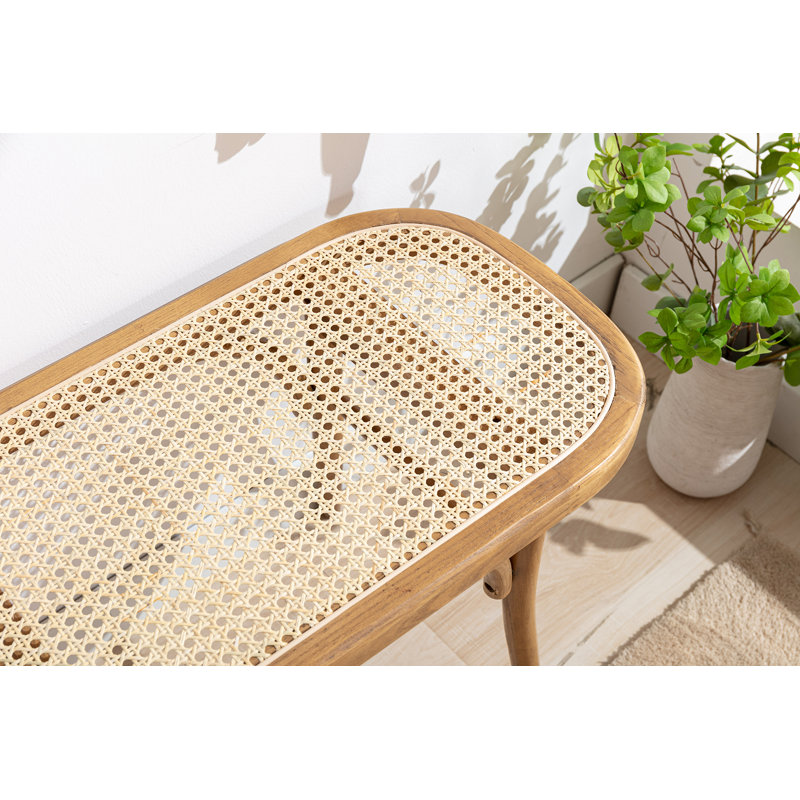 Bay Isle Home™ Barnicle Wood Bench & Reviews | Wayfair