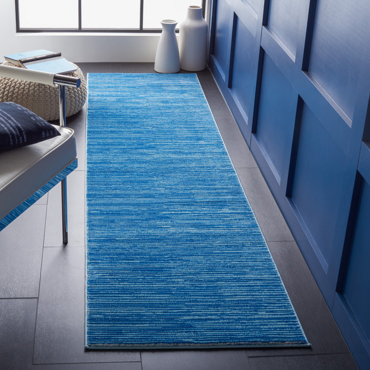 Highland Dunes Loganville Abstract Blue Area Rug & Reviews - Wayfair Canada