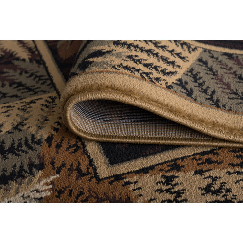 Threadbind Performance Beige/Brown Rug & Reviews | Wayfair