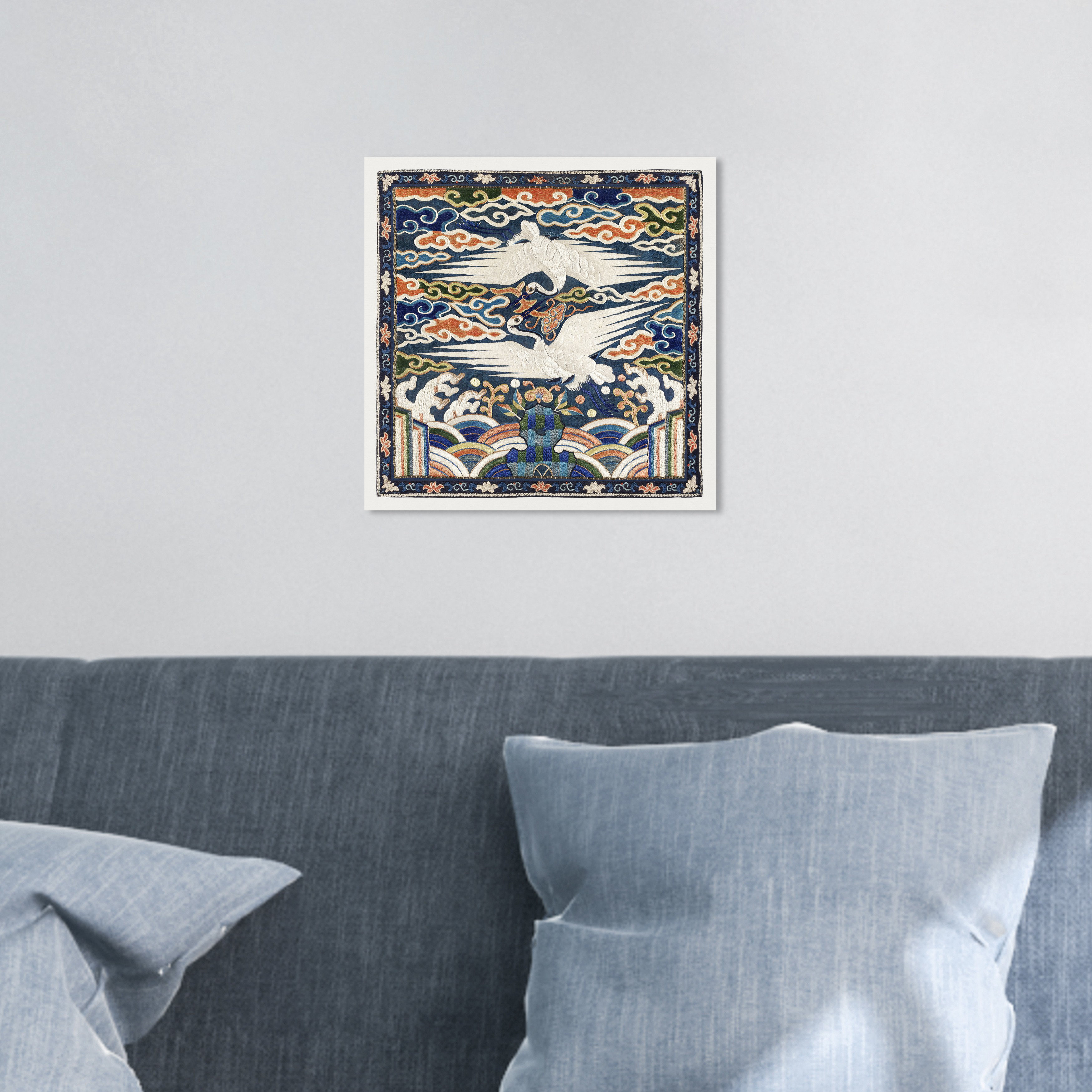 Oliver Gal Prints Joseon Dynasty Badge - Painting on Canvas | Wayfair