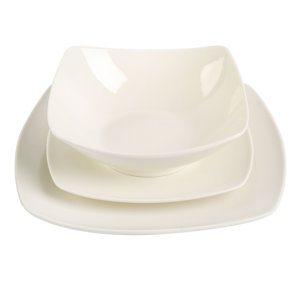 Gibson Home Porcelain China Dinnerware Set - Service for 4 & Reviews ...