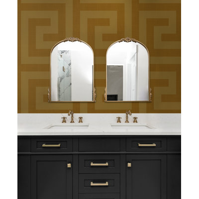 Brayden Studio® Cleason Peel & Stick Geometric Roll | Wayfair