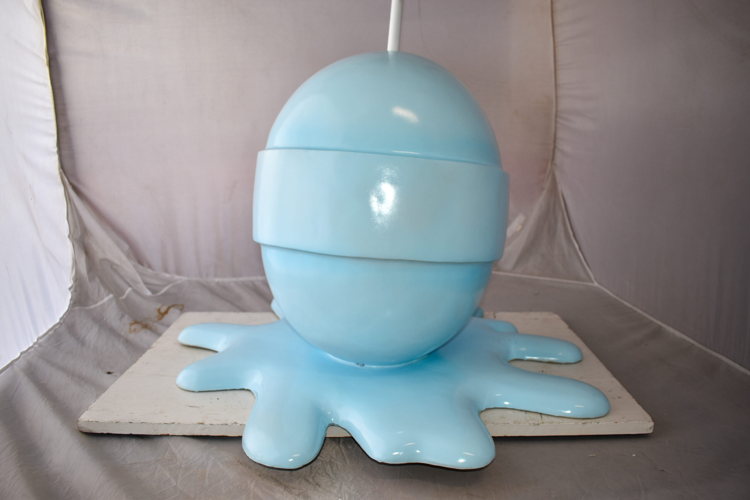 NIFAO Giant Lollipop Melted on The Ground Resin Statue Size: 31" x 27 ...