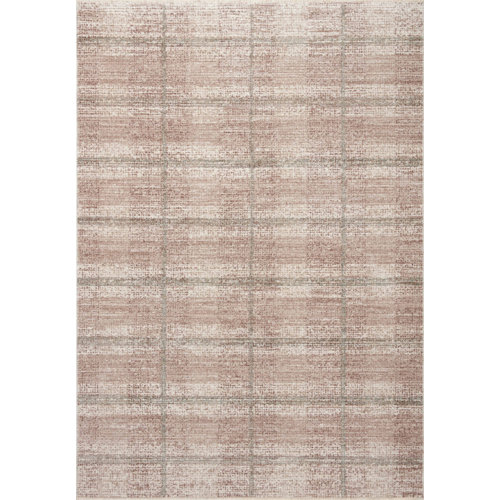 Angela Rose x Loloi Ember Clay / Mist Area Rug | Wayfair