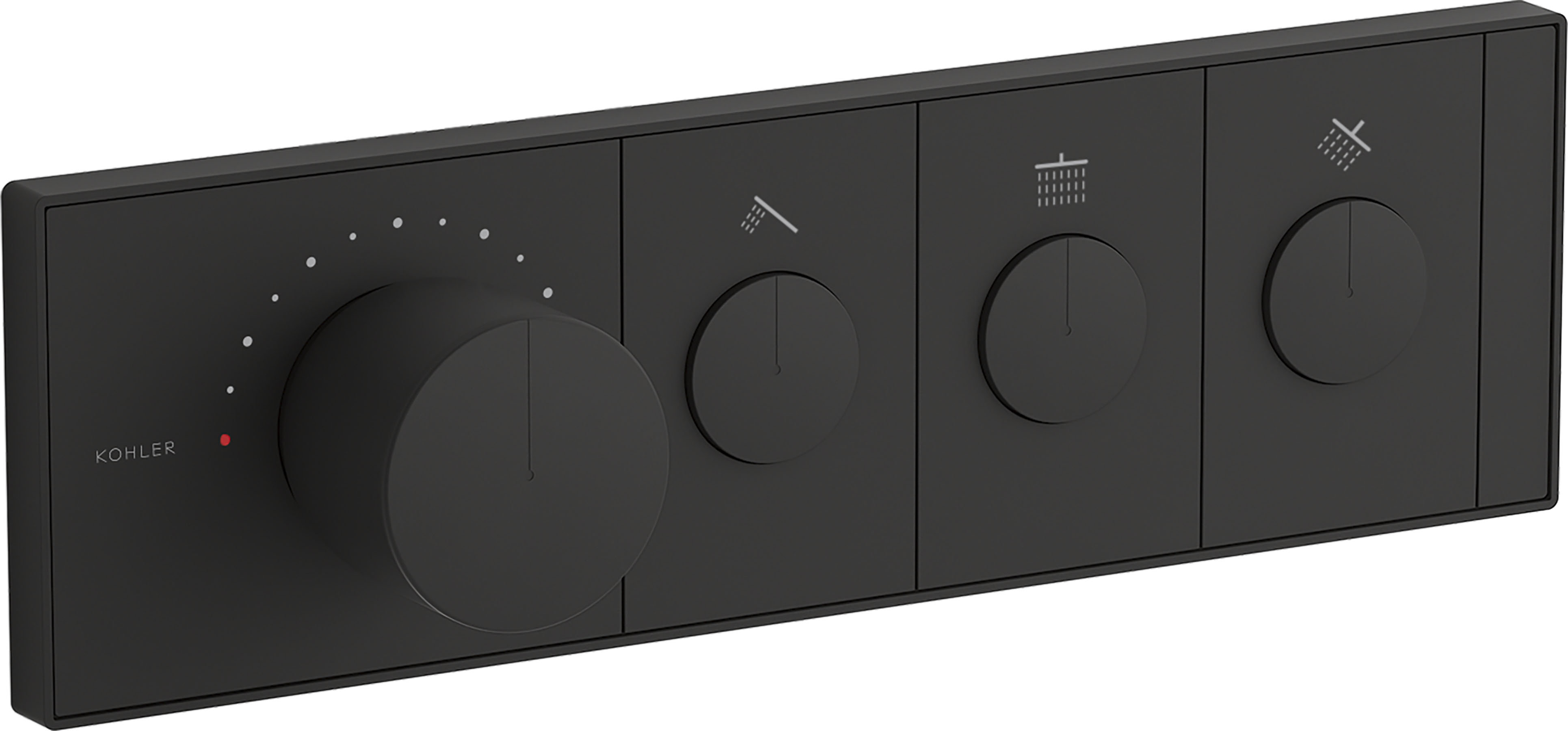 Kohler Anthem Three-Outlet Thermostatic Valve Control Panel With ...