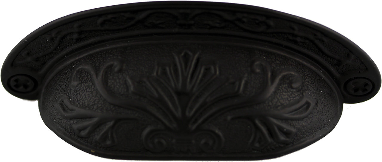 D. Lawless Hardware 2-1/2" Baroque Scroll Work Cup Pull | Wayfair