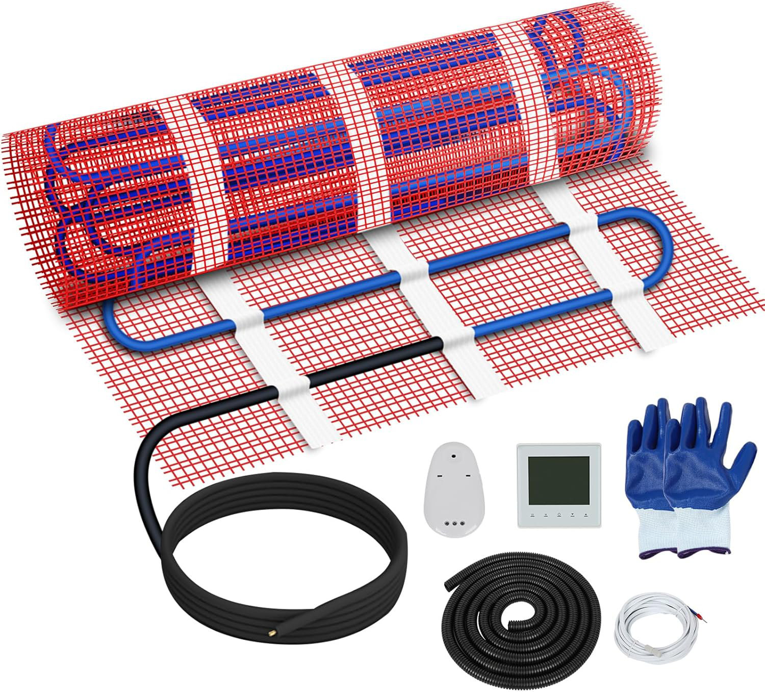 Priyet 120V Electric Underfloor Heating System, Heating Mat | Wayfair