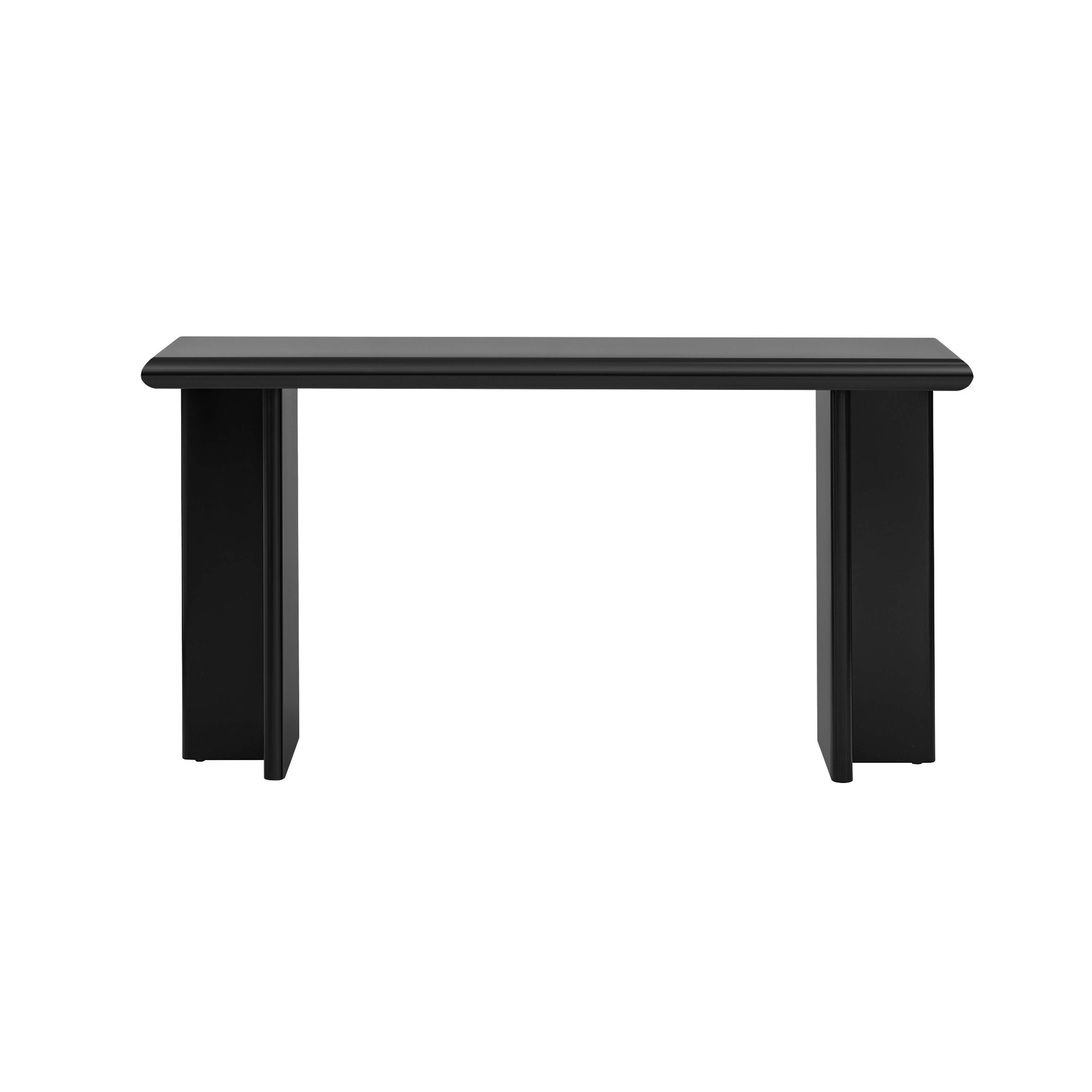 Decopom Modern Entryway Table with L-Shaped Legs | Wayfair
