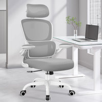 Gray Office Chairs You'll Love | Wayfair