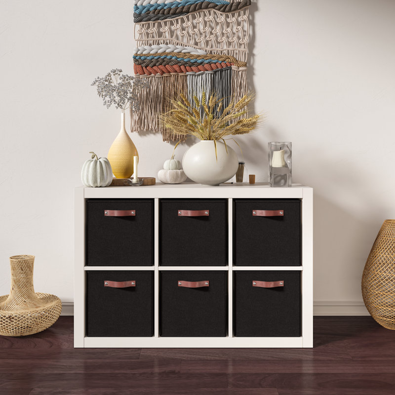 Ebern Designs Fabric Storage Bin Set & Reviews | Wayfair