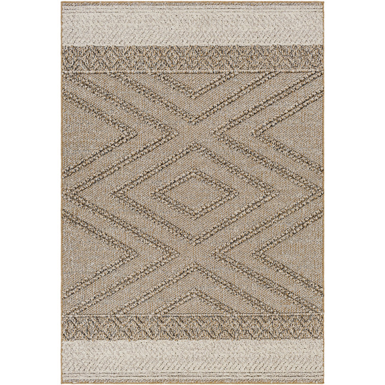 Foundry Select Issel Southwestern Brown Indoor/Outdoor Area Rug ...