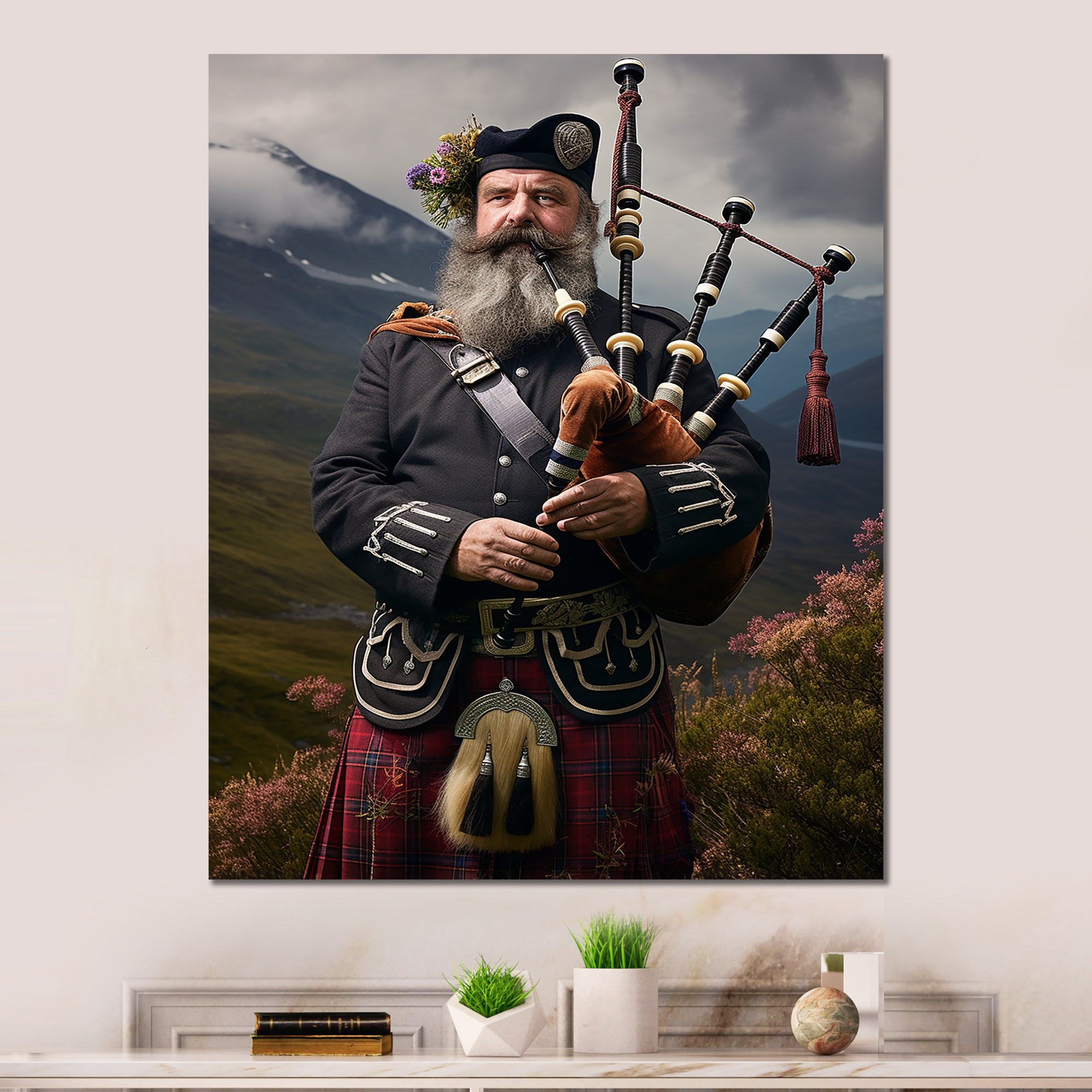 Red Barrel Studio® " Scotland Great Highland Bagpipe In Scotland " on ...