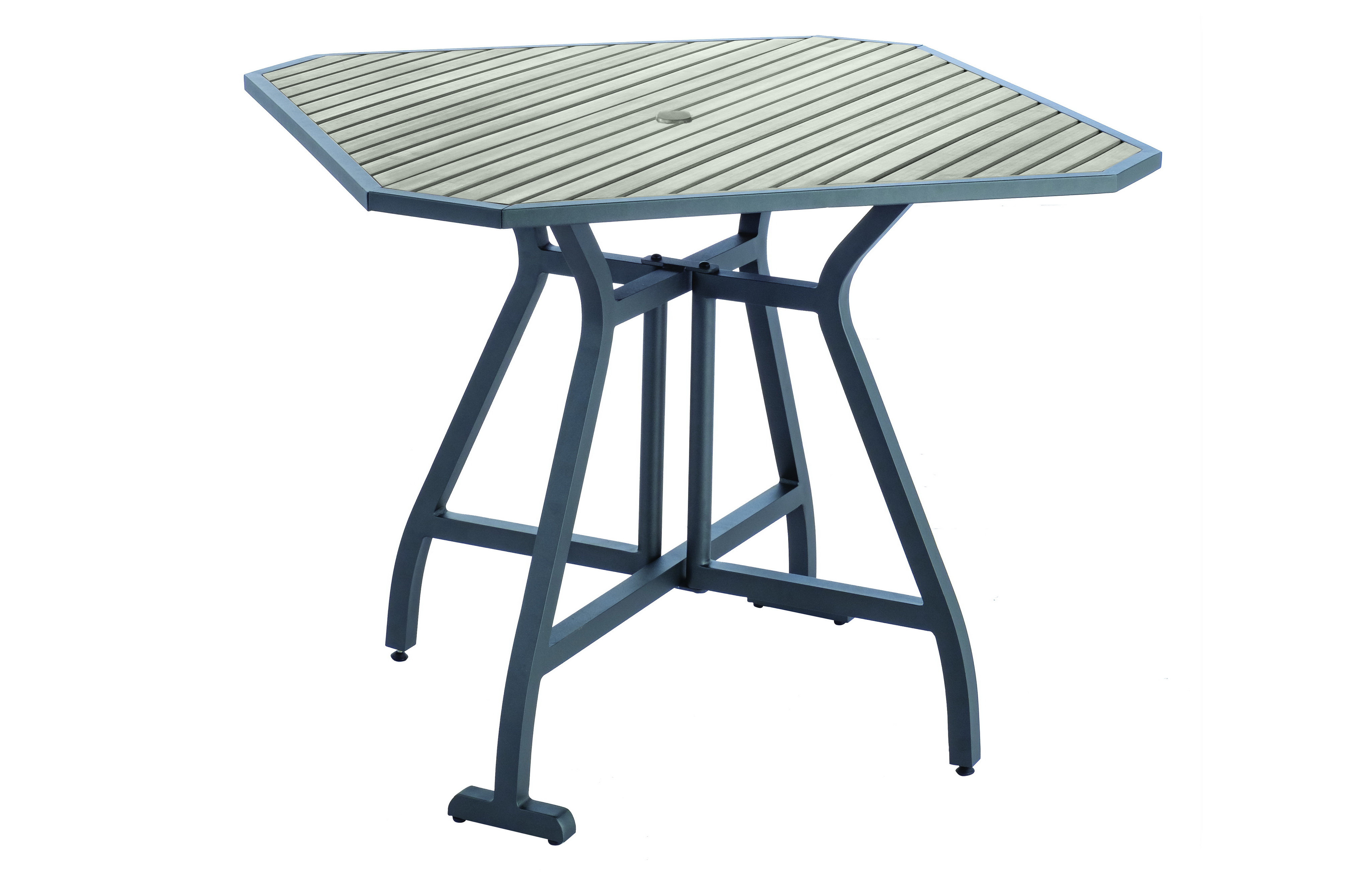 Birch Lane™ Limetta 43" Square Folding Composite Balcony Height Dining ...