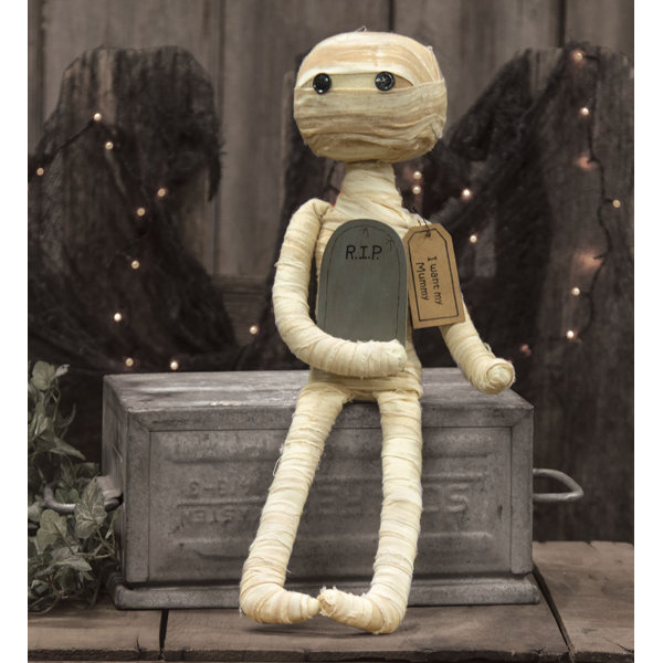 The Holiday Aisle® I Want My Mummy Doll Figurine & Reviews | Birch Lane