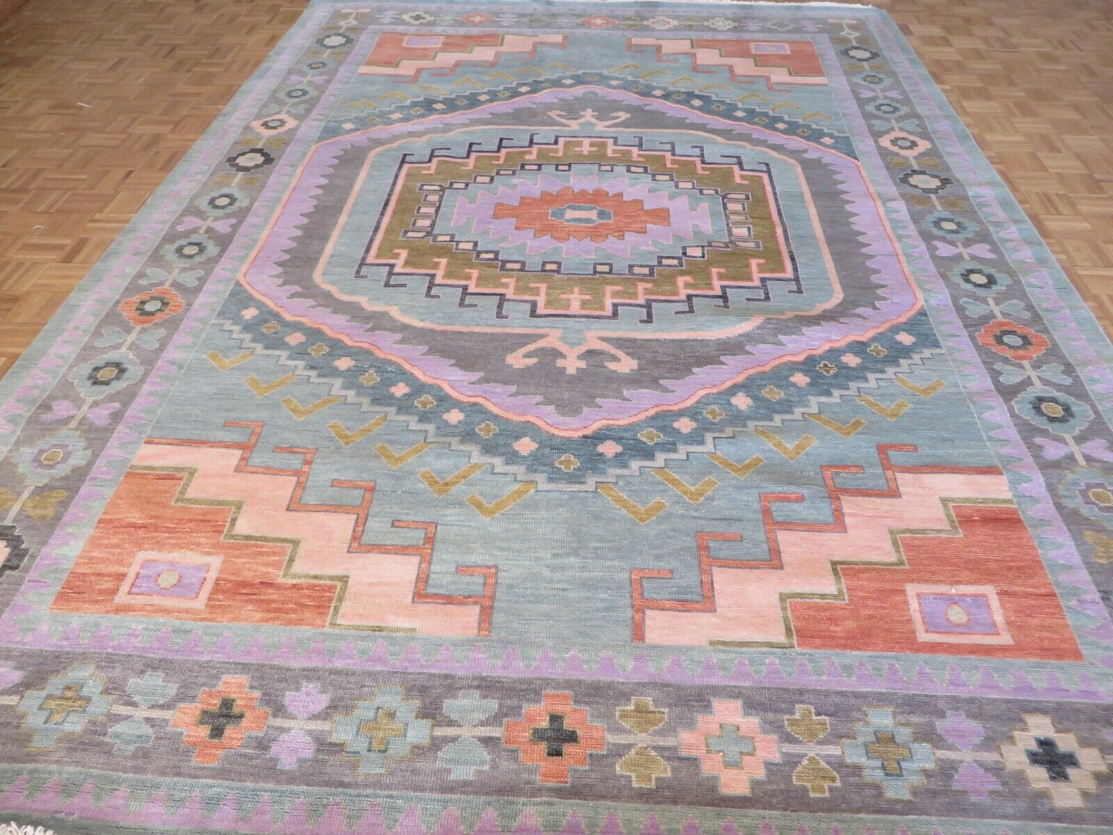 Oriental Rug Galaxy One-of-a-Kind 9'11" x 13'9" Area Rug in Multi Color ...