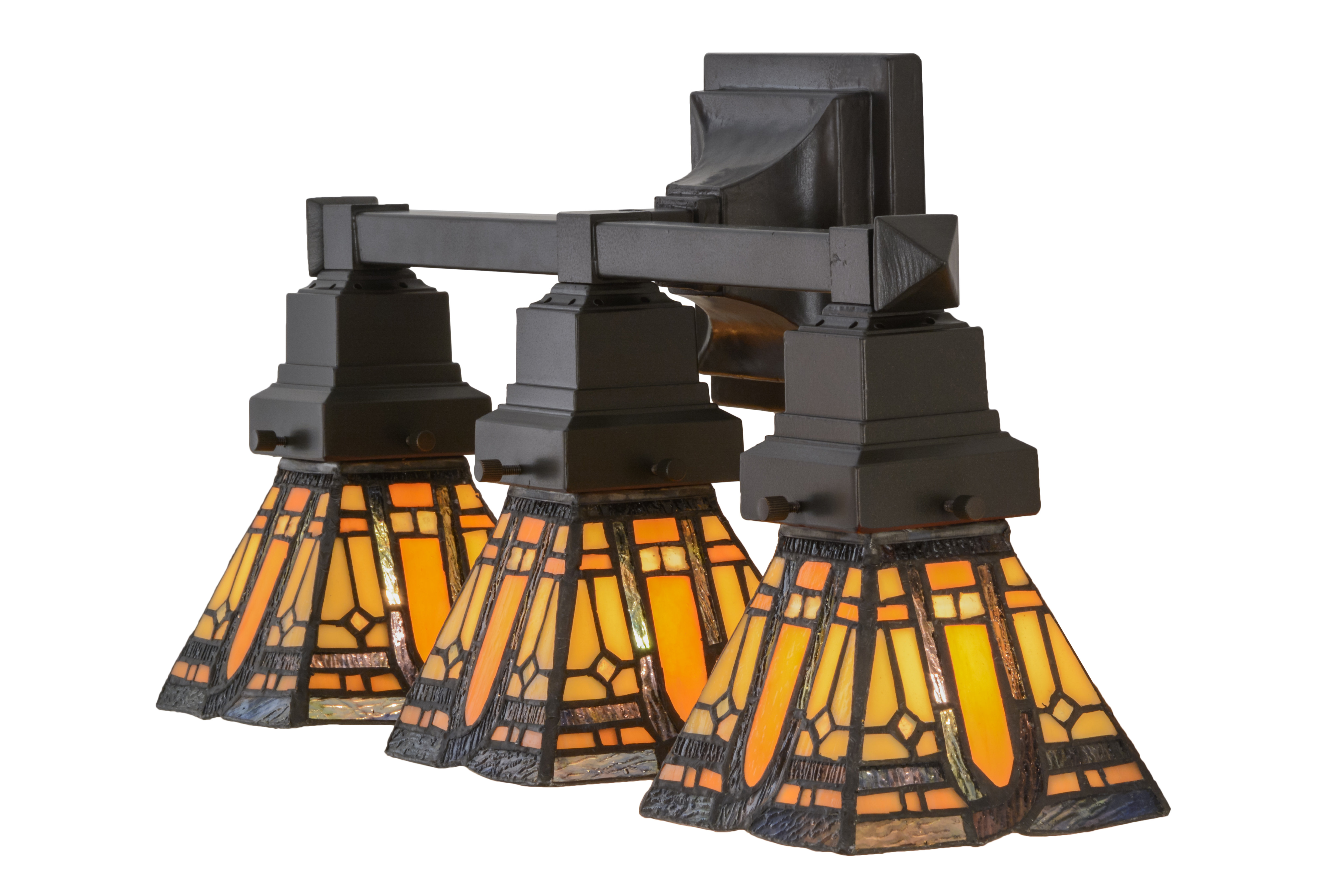 Meyda Lighting Sierra Prairie Mission 3 - Light Vanity Light | Wayfair