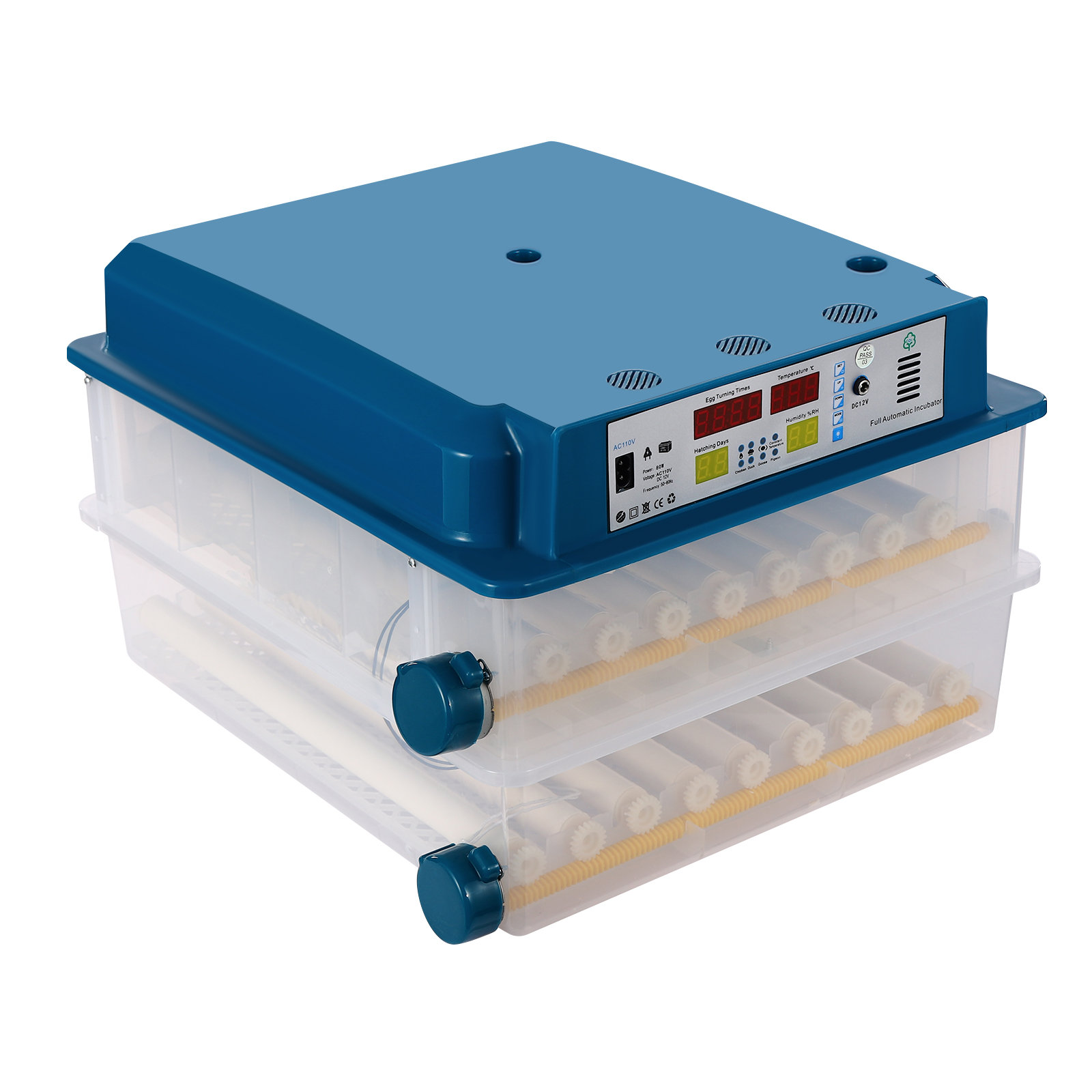 Tucker Murphy Pet™ 120Pcs Dual Power Incubator Egg Incubator Egg ...