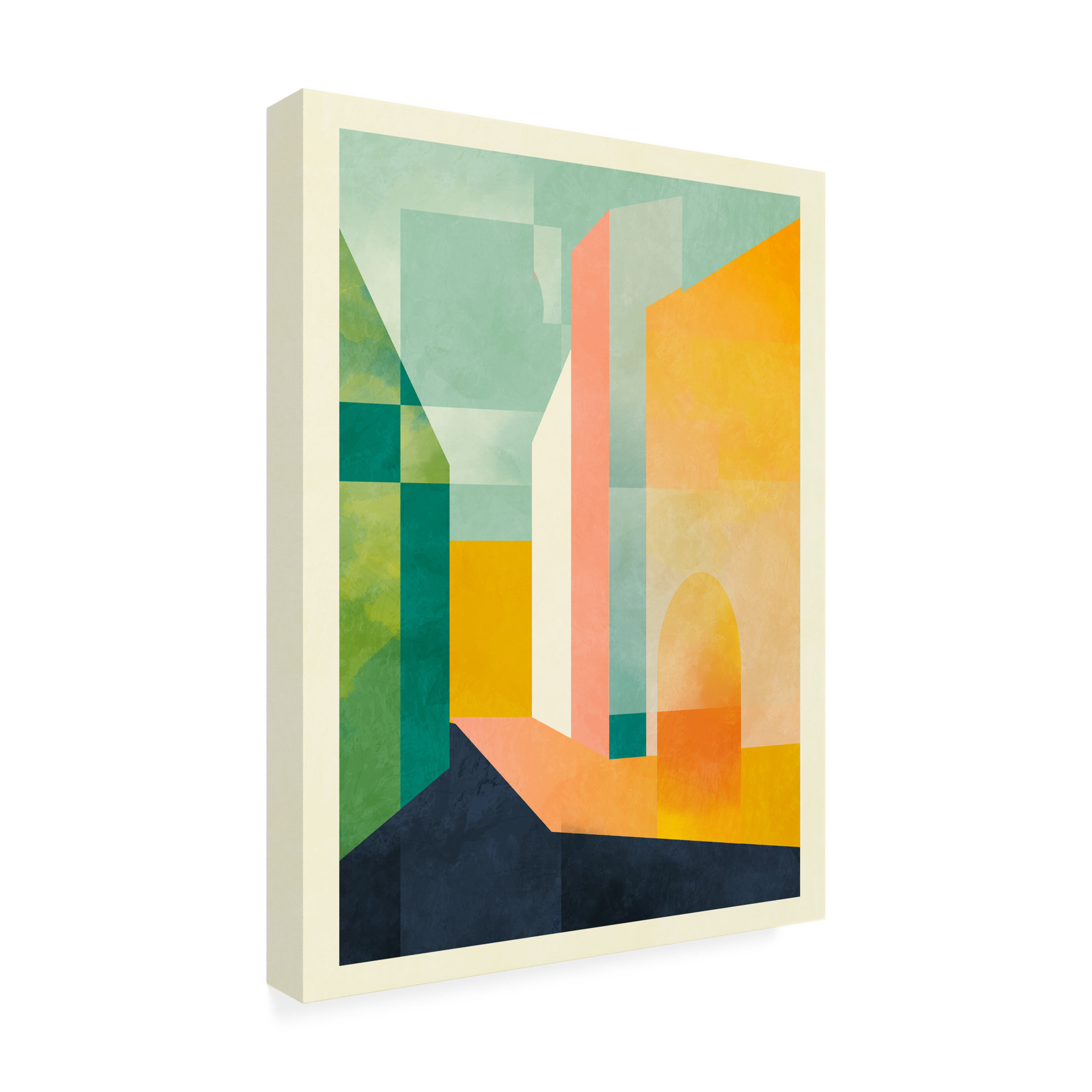 Trademark Fine Art Ana Rut Bre Spaces 3 Town Canvas Art | Wayfair