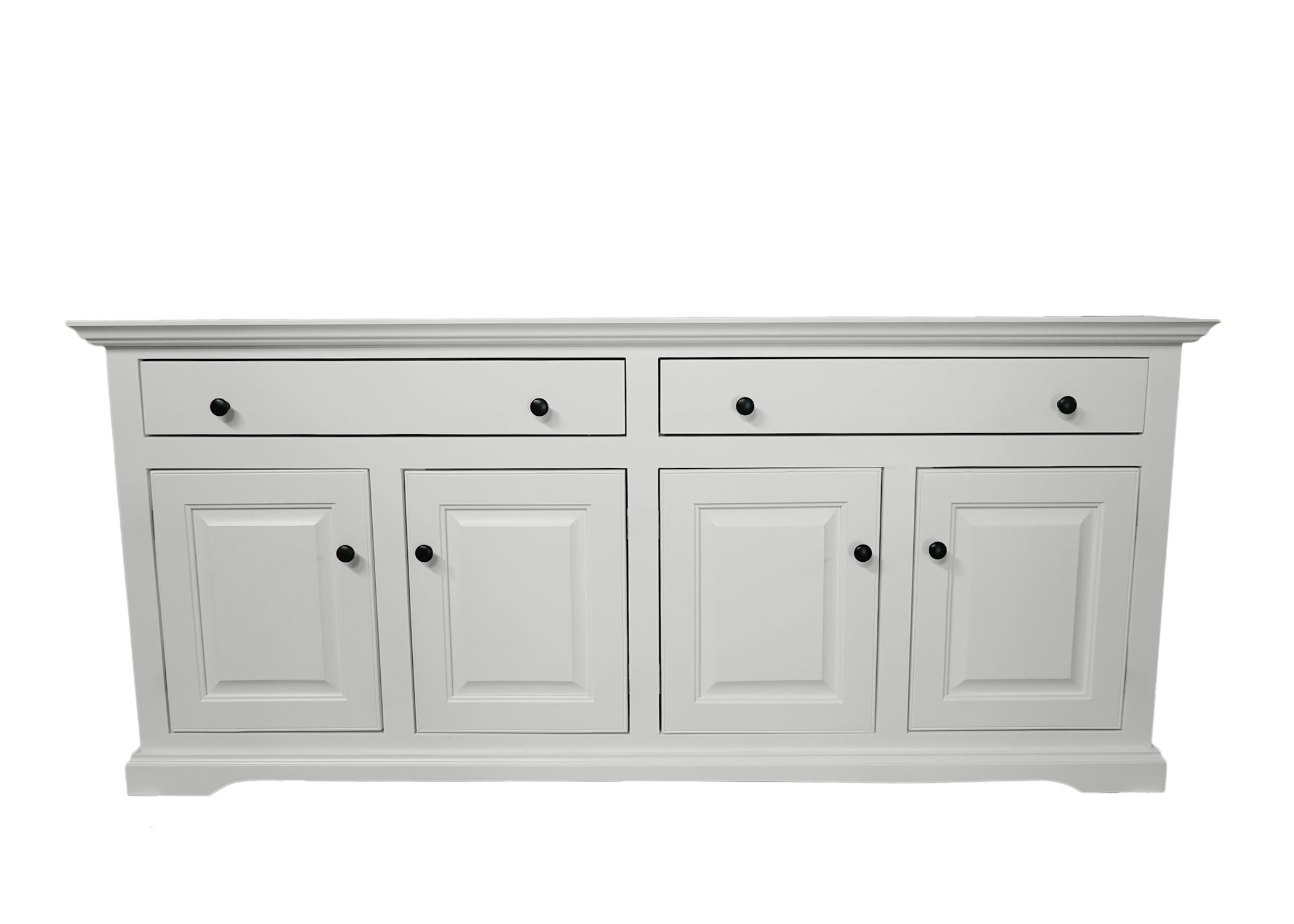 Red Barrel Studio® Savannah Solid Wood 80" Traditional Sideboard Buffet ...