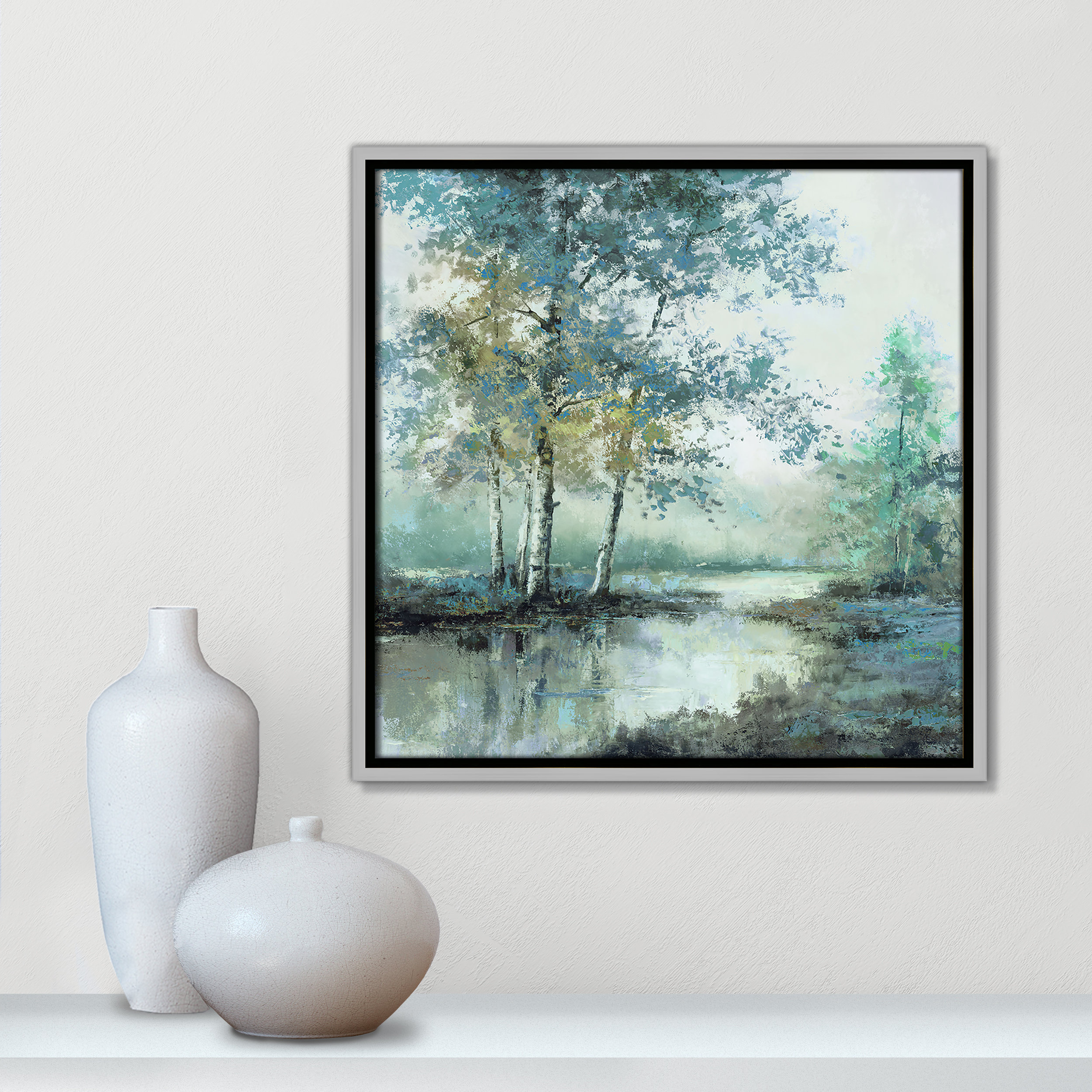 Millwood Pines Spring's Grace II - Square Version Print par T.C. Chiu ...