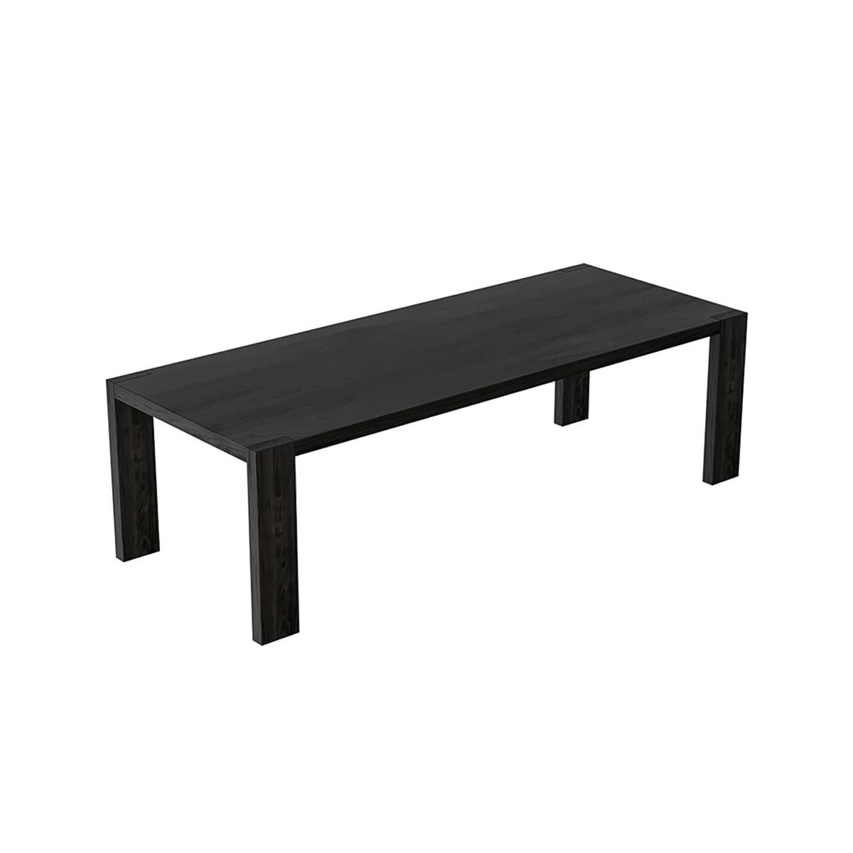 Latitude Run® An ultra - minimalist high - end black solid wood ...