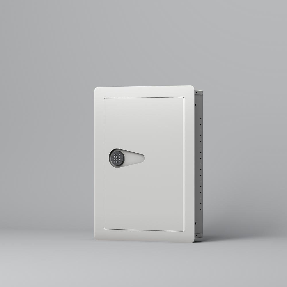 shinyswan Wall-Mounted Hidden Heavy-Duty Digital Safe with Keypad for ...