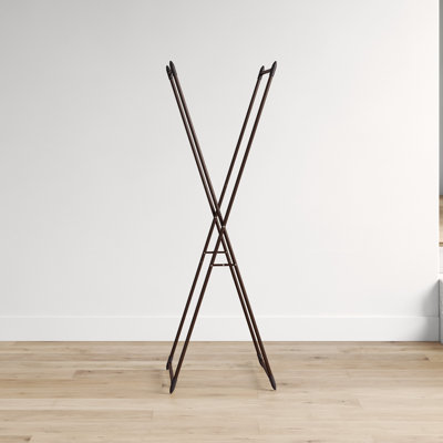 Rebrilliant Metal Foldable X-Frame Drying Rack & Reviews | Wayfair