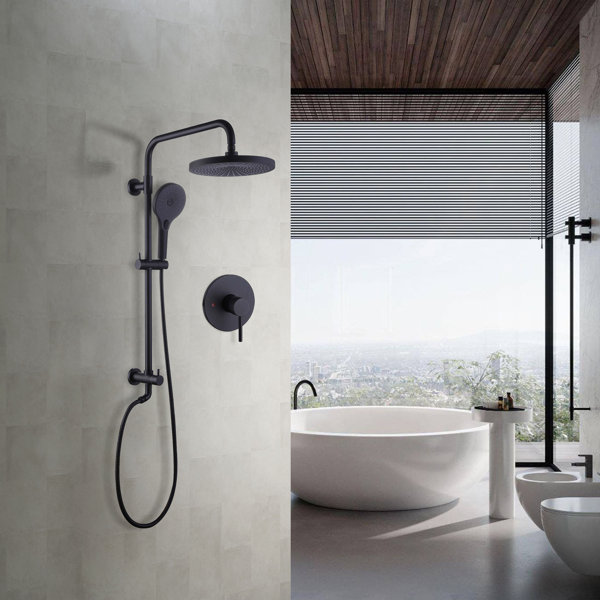 Inhouse All-In-One Kit with Rough in-Valve | Wayfair