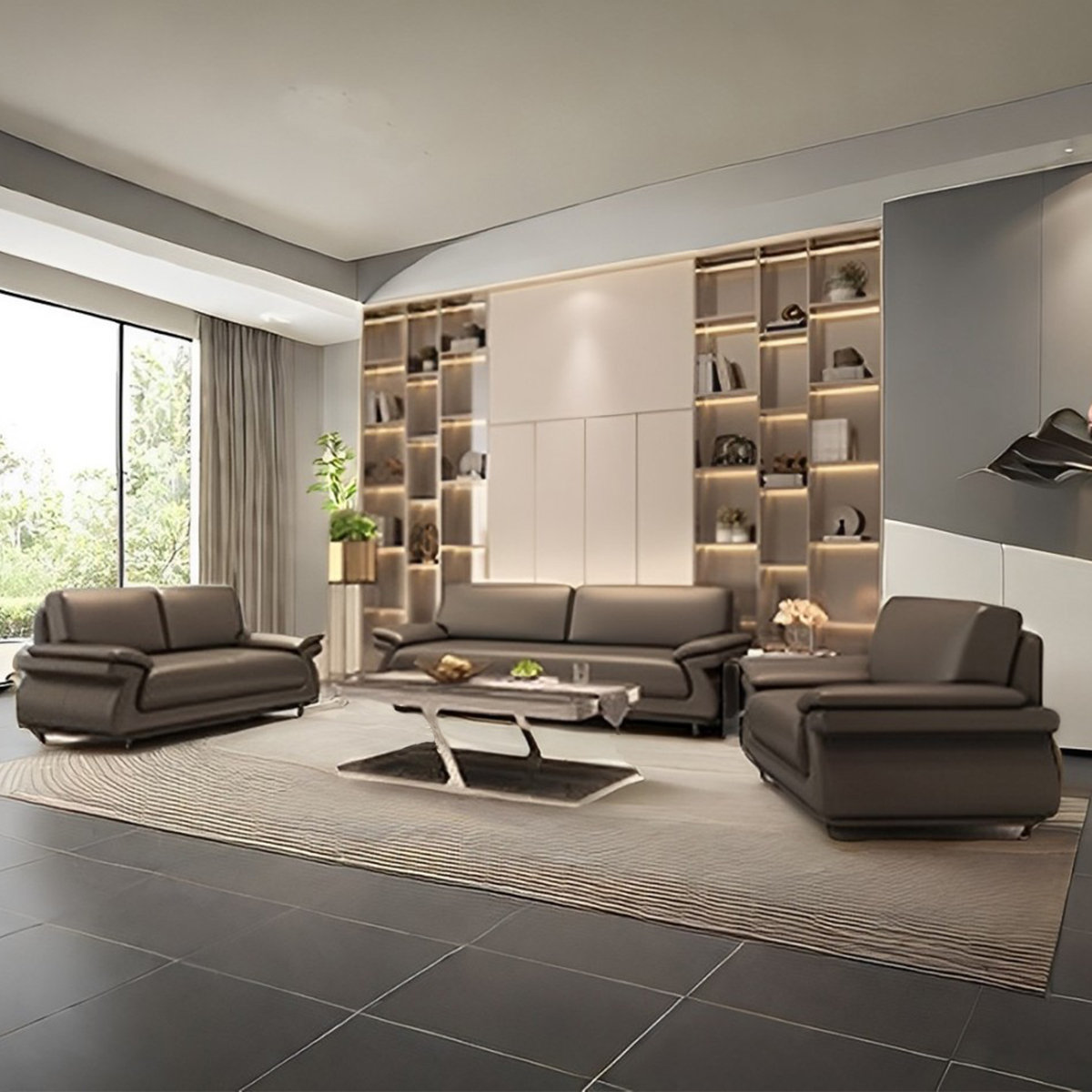 Danbenla design Office business reception sofa set | Wayfair