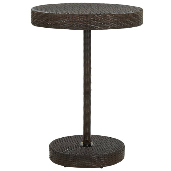 Brayden Studio Abdas Round 75Cm L Bar Table | Wayfair.co.uk