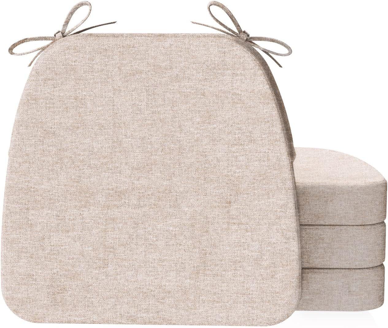 Gracie Oaks D-Shaped 2-Inch Thick Seat Cushion, Removable, Machine ...