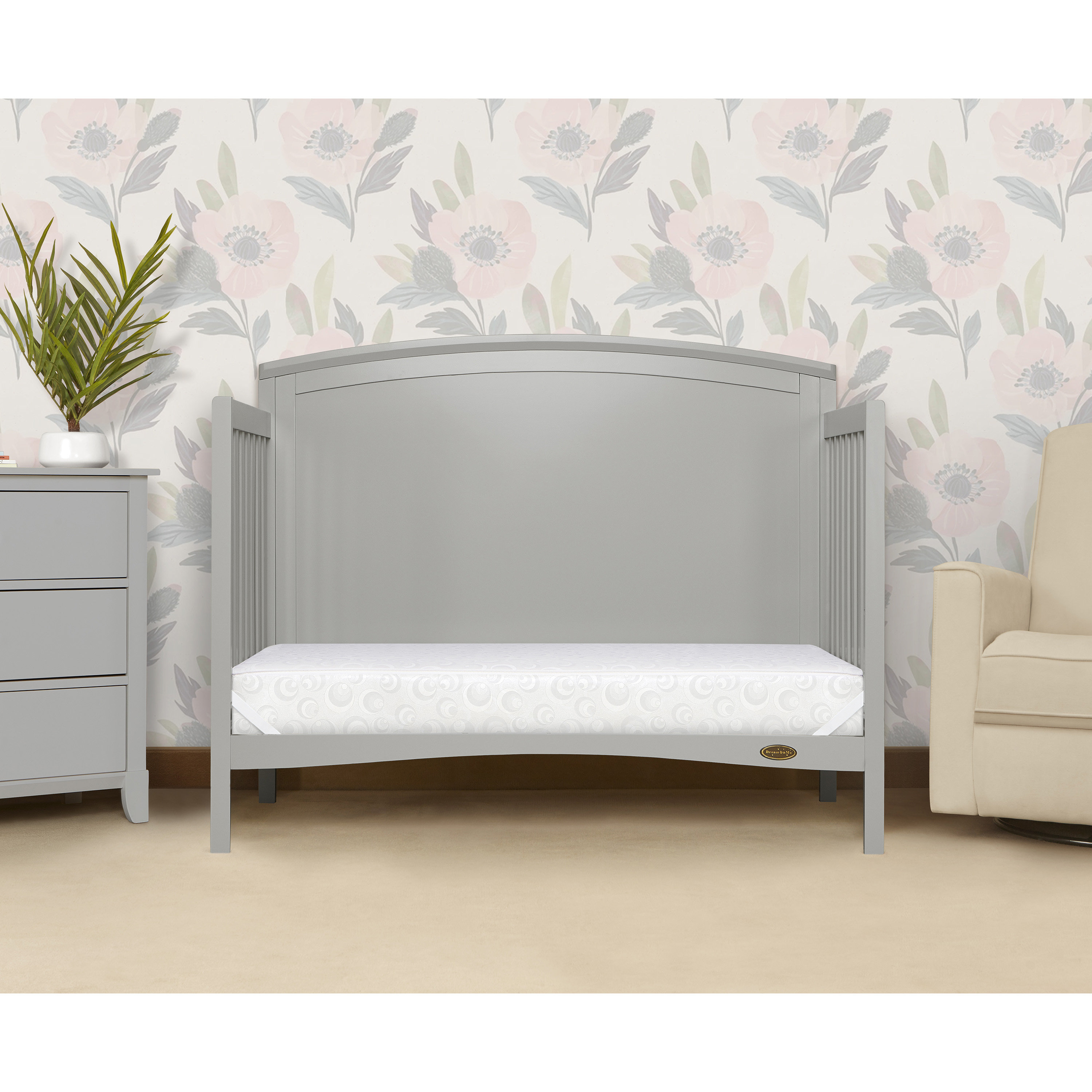 Dream On Me 150 Ultra Coil Inner Spring Standard Crib & Toddler ...