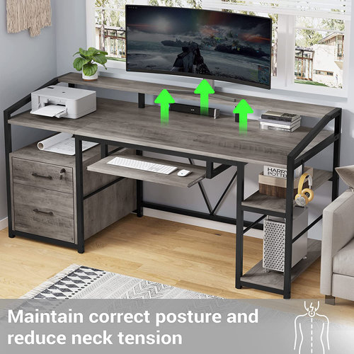 Trent Austin Design® Ralphio 63'' Desk & Reviews | Wayfair