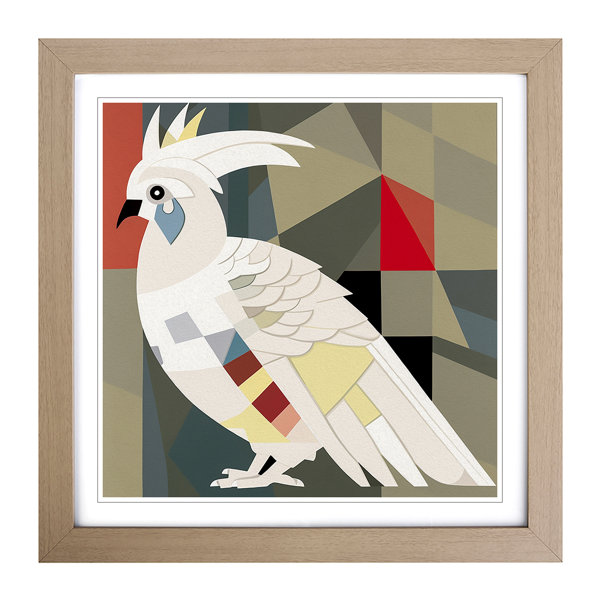 17 Stories Cockatoo Constructivism No.1 - Framed Print | Wayfair.co.uk