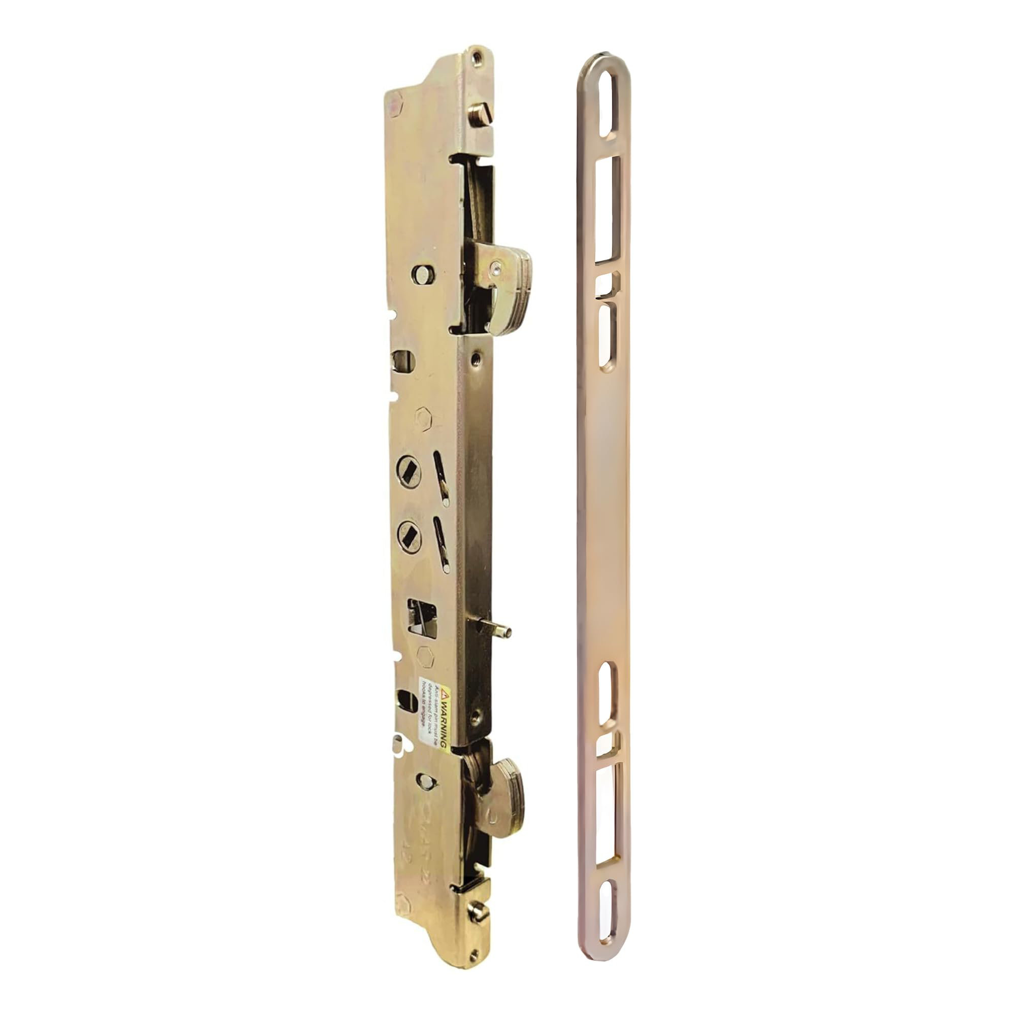 Wynn Hardware Dual Point Mortise Lock With 10-1/8 Inch Faceplate ...