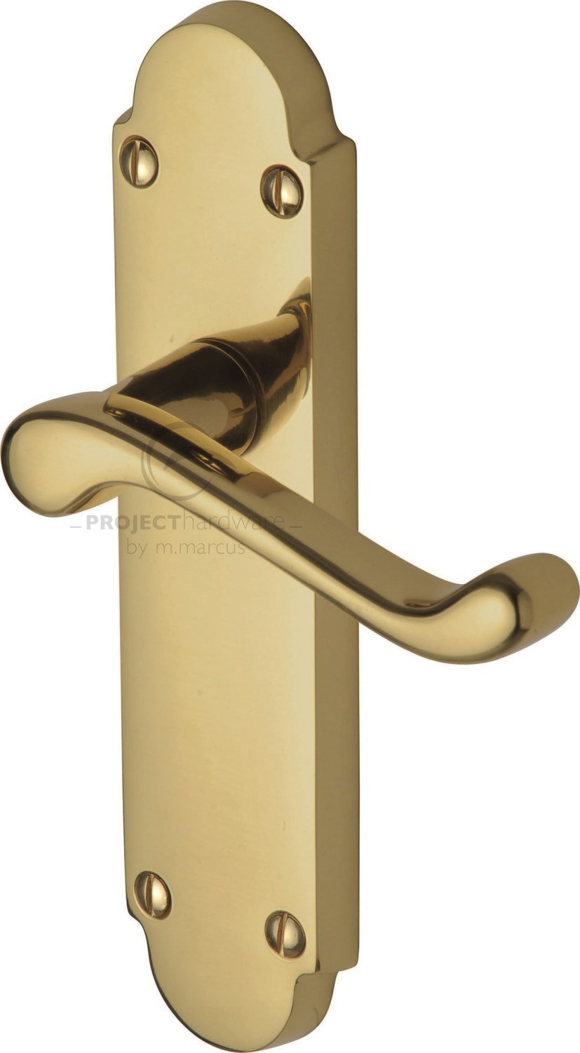 Heritage Brass Project Hardware Door Handle Lever Latch Milton Design ...