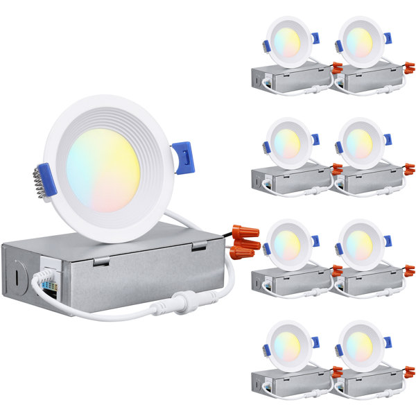 TORCHSTAR 3'' Selectable Color Temperature Dimmable Air-Tight IC Rated ...