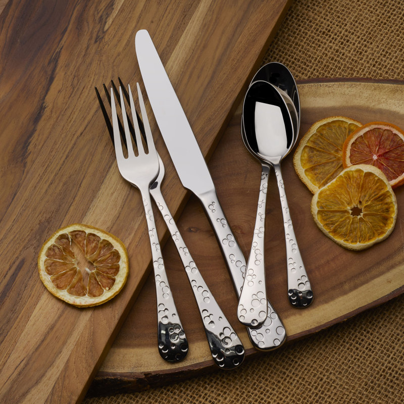 Mikasa Naya 20-Piece 18/10 Stainless Steel Flatware Set, Service For 4 ...