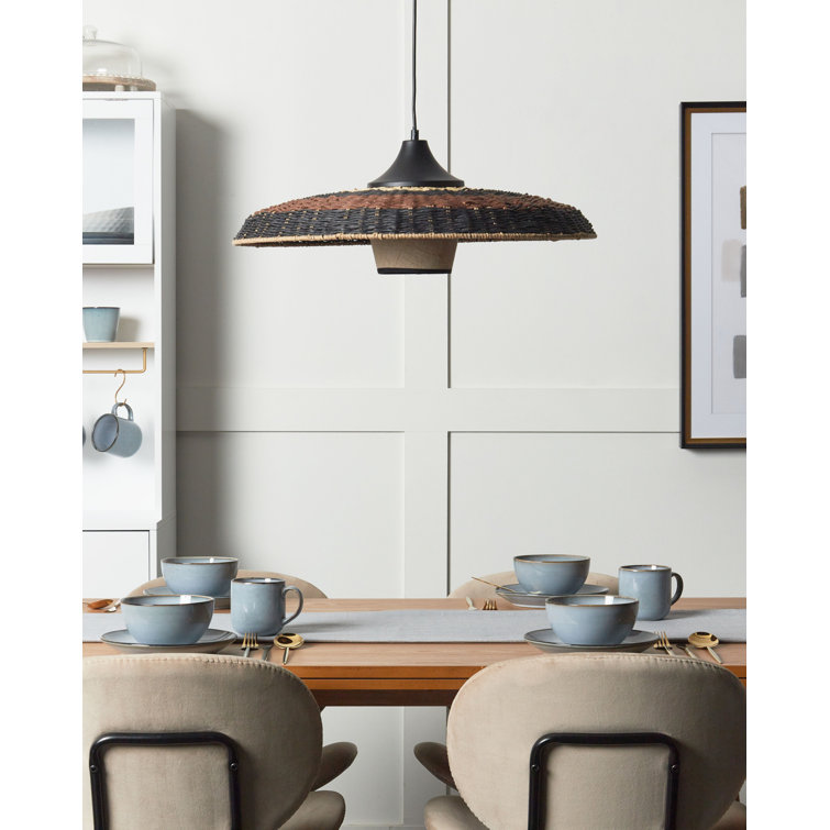 Bay Isle Home Amahri 1 - Light Natural Unique/Statement Pendant ...