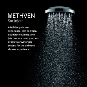 Methven Kiri 1-Spray 6 in. Single Wall Mount Fixed Shower Head in ...